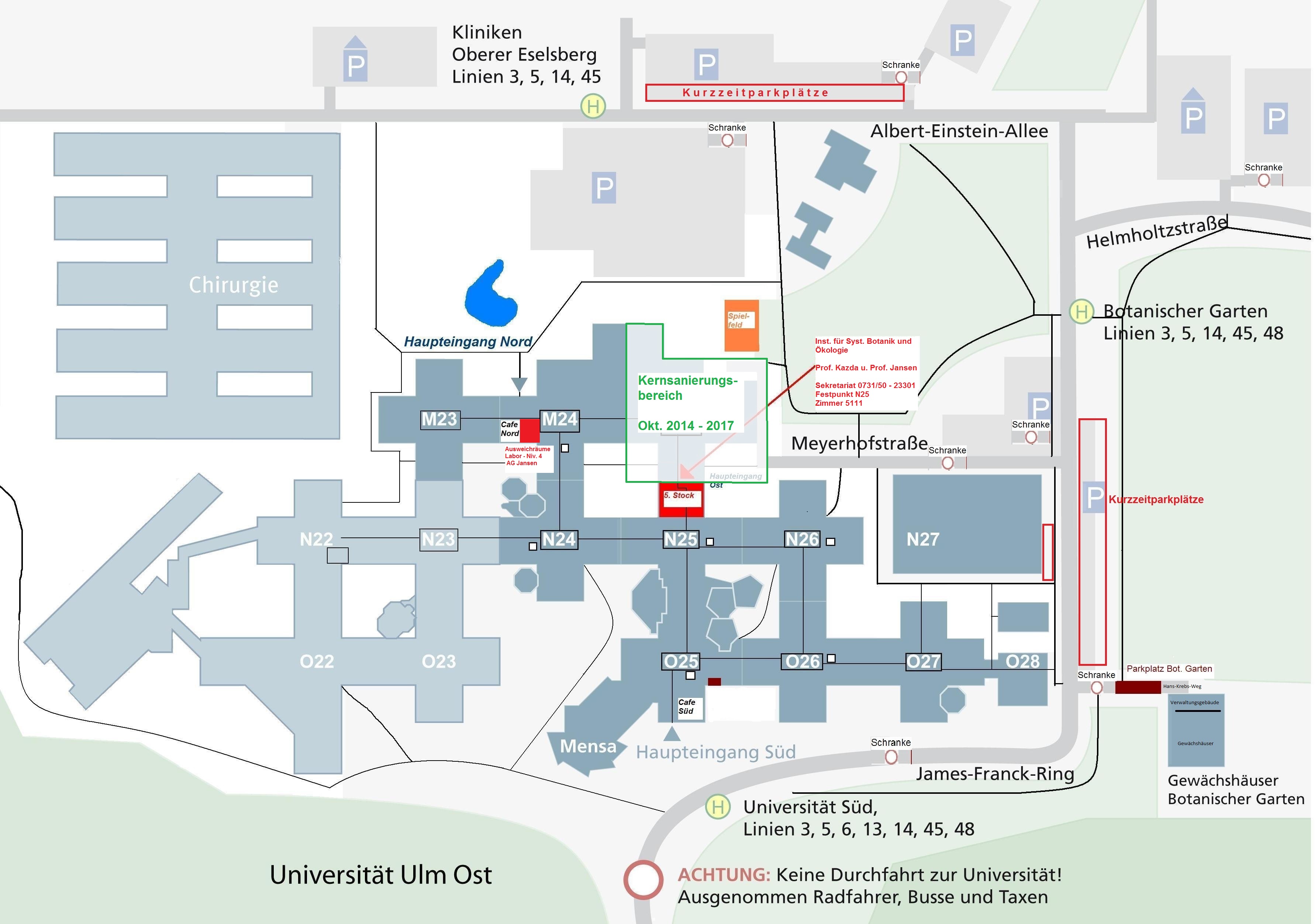 How to find us - Ulm University